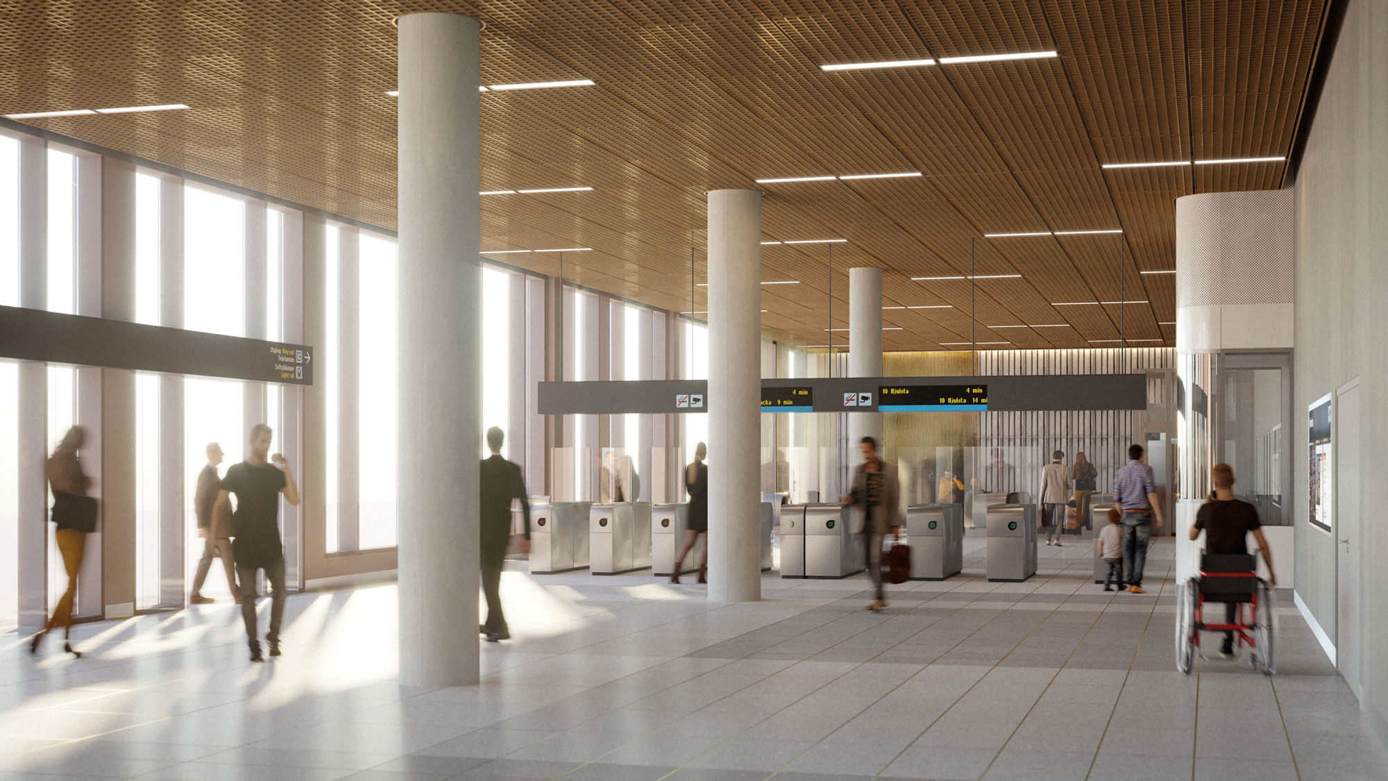 Grund till Sickla Stationshus | Veidekke